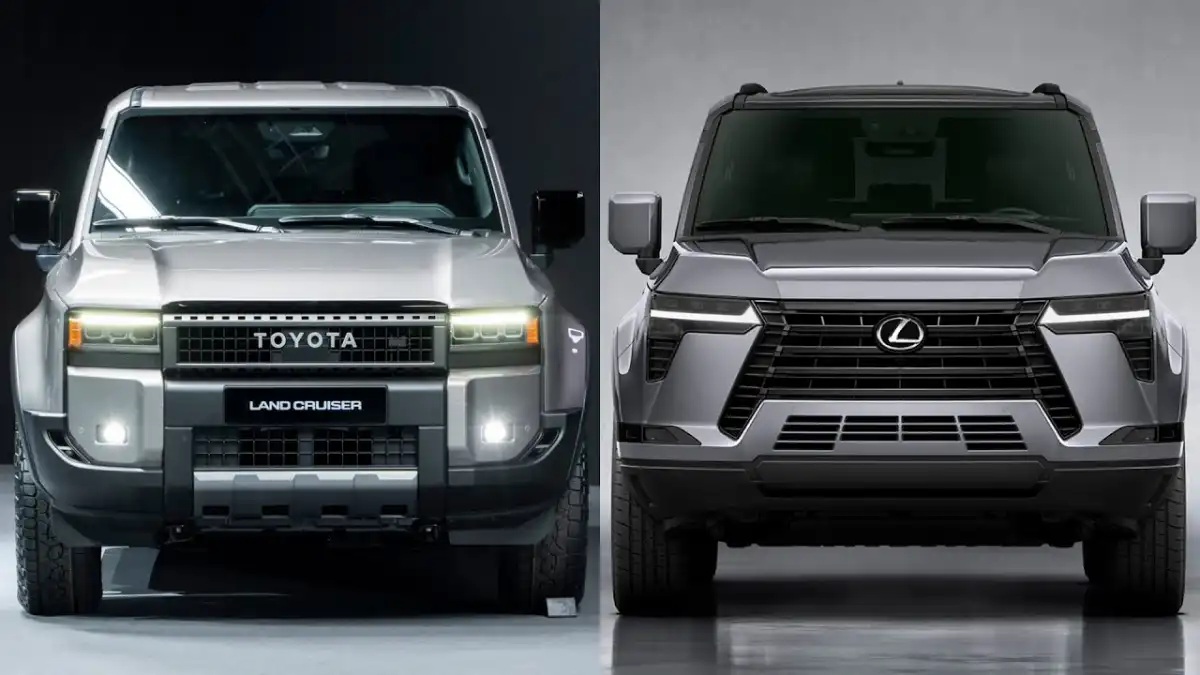 2025 Lexus GX vs Toyota Land Cruiser Prado Ultimate SUV Comparison