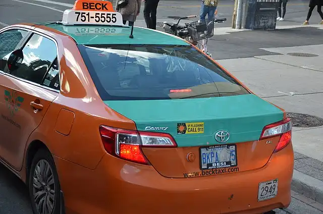 taxi color code